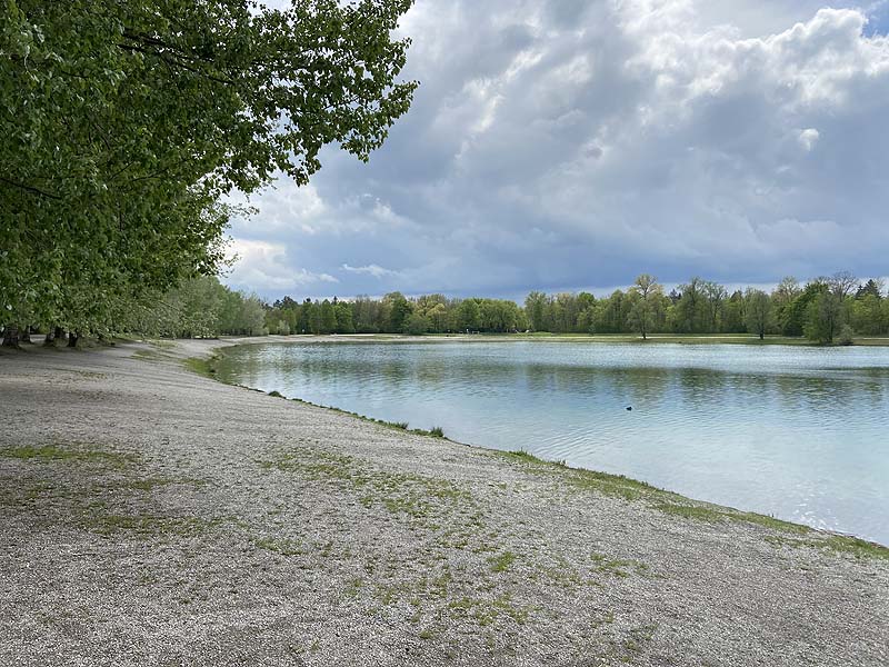 Impressionen, Bilder vom Kuhsee in Augsburg - Badeseen in Bayern